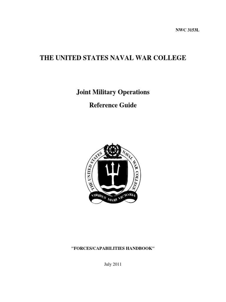 Joint Military Operations Reference Guide | PDF | United States Navy ...