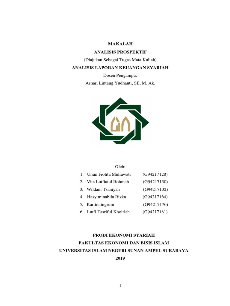Analisis Prospektif | PDF
