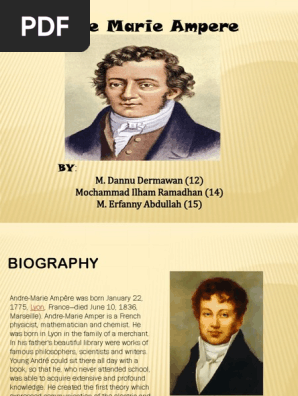 Andre Ampere Inventions