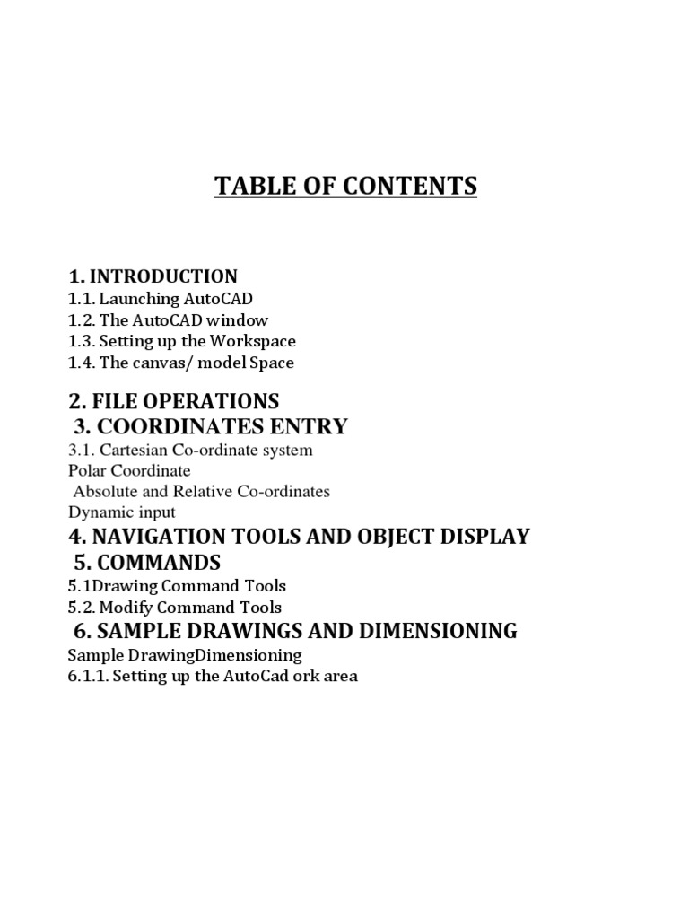 Autocad Project Report | PDF | Circle | Icon (Computing)