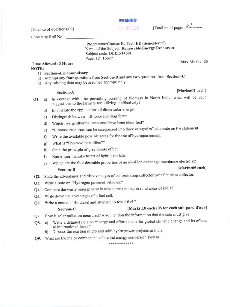 Gndec Sample Papers | PDF