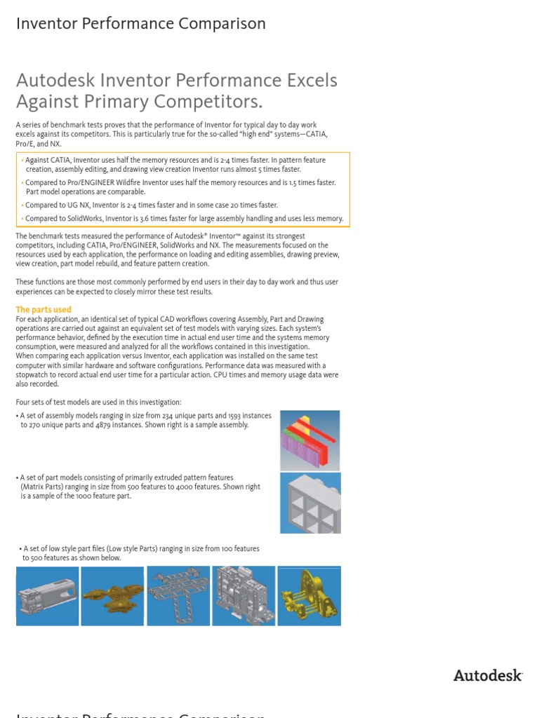 Inventor 11 Performance Benchmarks | PDF