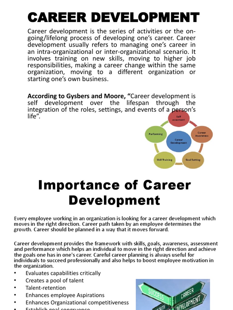 Career Development | PDF | Competence (Human Resources) | Goal