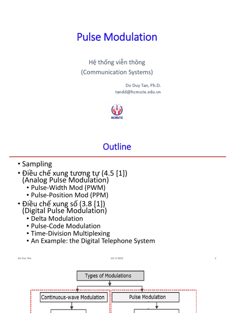 Pulse Modulation | PDF | Sampling (Signal Processing) | Digital Signal