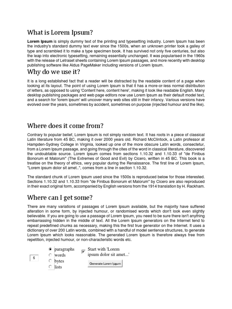 What Is Lorem Ipsum?: Lorem Ipsum Is Simply Dummy Text of The Printing ...