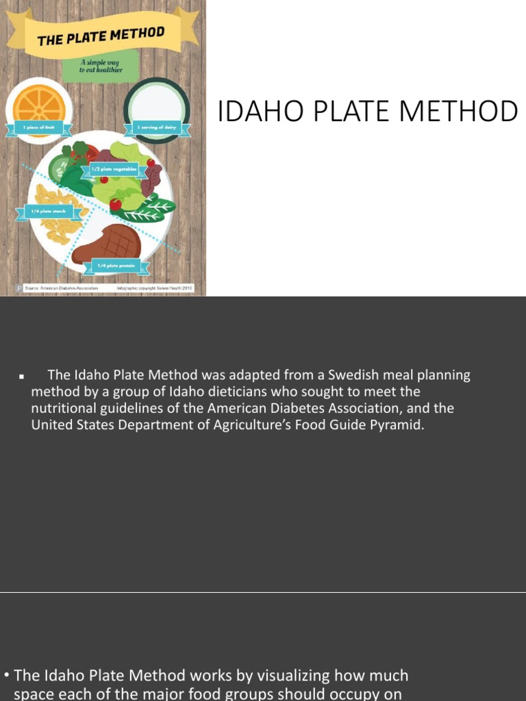 Idaho Plate Method | PDF