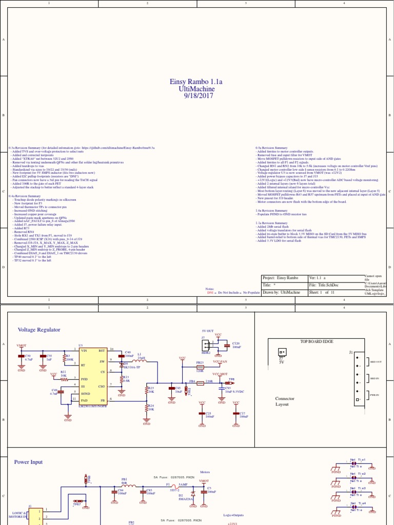 Einsy Rambo Schematic | PDF | Field Effect Transistor | Electronics