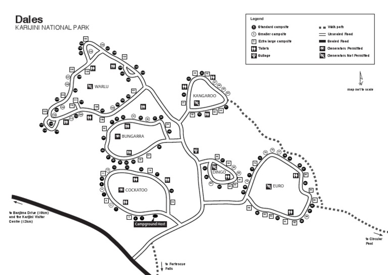 Dales Camp Map | Campsite | Hobbies