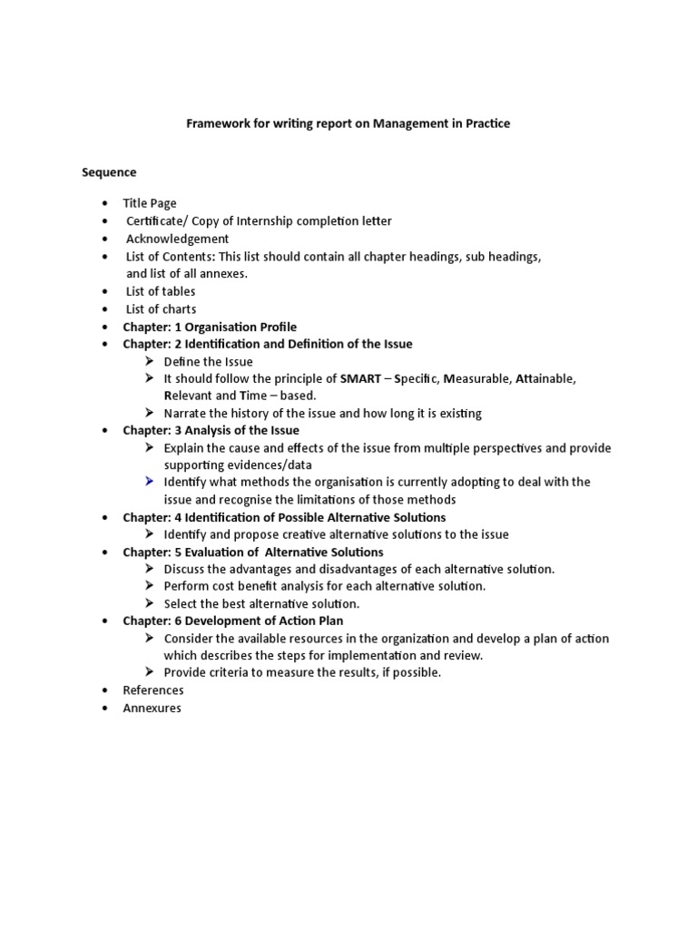 MIP - Report Writing | PDF