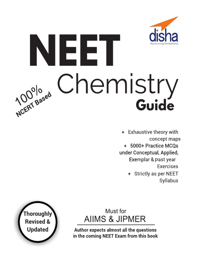 Neet 2019 Chemistry Guide | PDF | Reaction Rate | Chemical Reactions