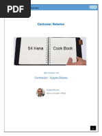 Part-1 - SAP S - 4 HANA - Rebate Settlement Process - Condition ...