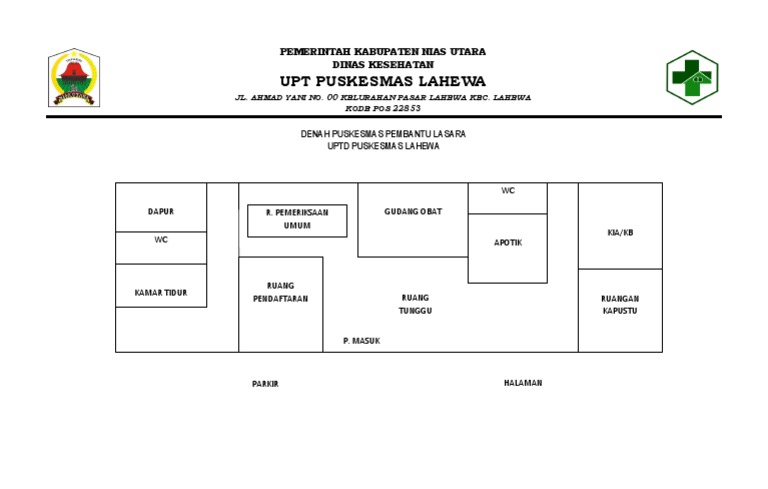 Denah Pustu Lasara | PDF