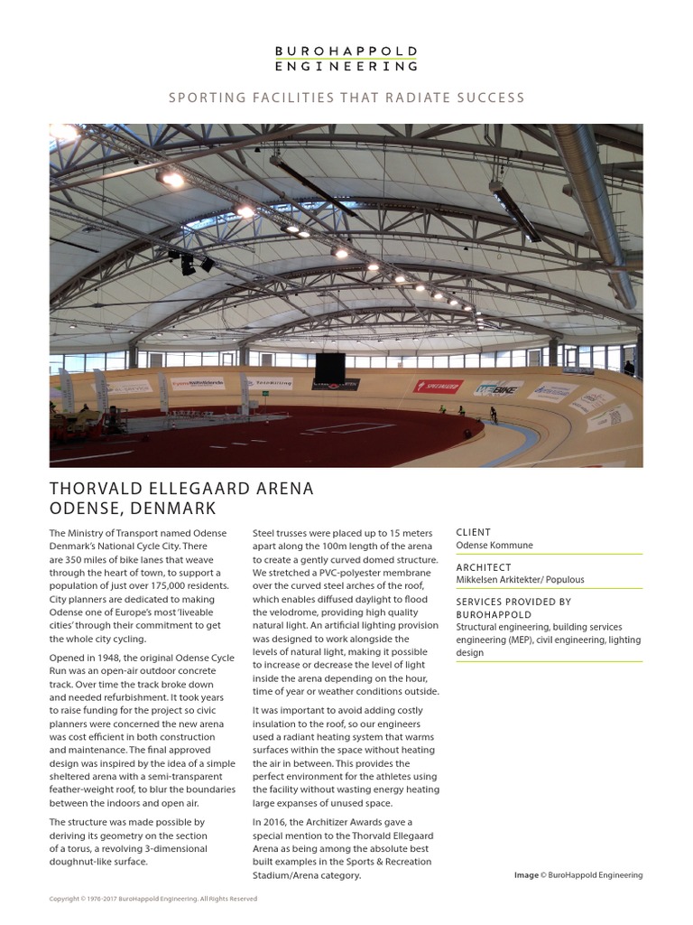 Thorvald Ellegaard Arena | PDF | Building Engineering | Economic Sectors