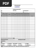 Housekeeping Daily Assignment | PDF