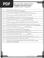 Magic School Bus Digestion Guide | PDF
