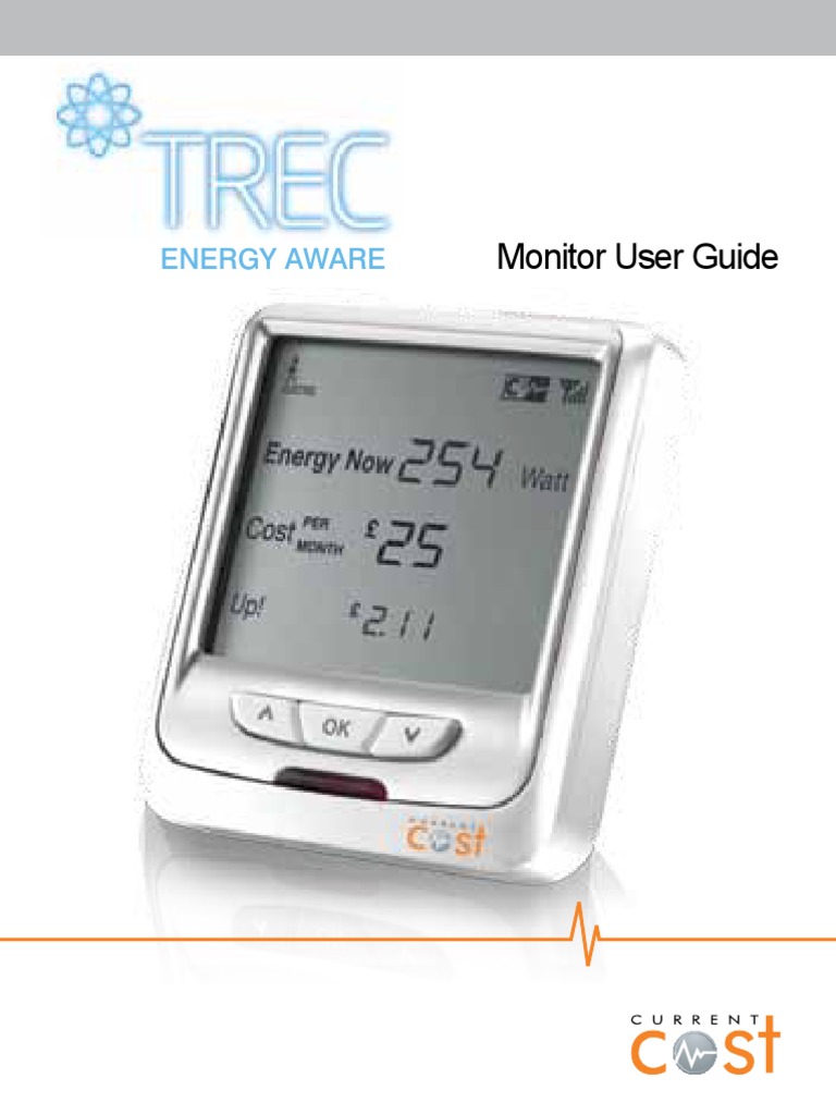 TREC Energy Monitor User Manual | PDF | Radio | Electromagnetic ...