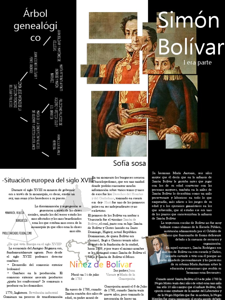 Folleto de Simon Bolivar | PDF