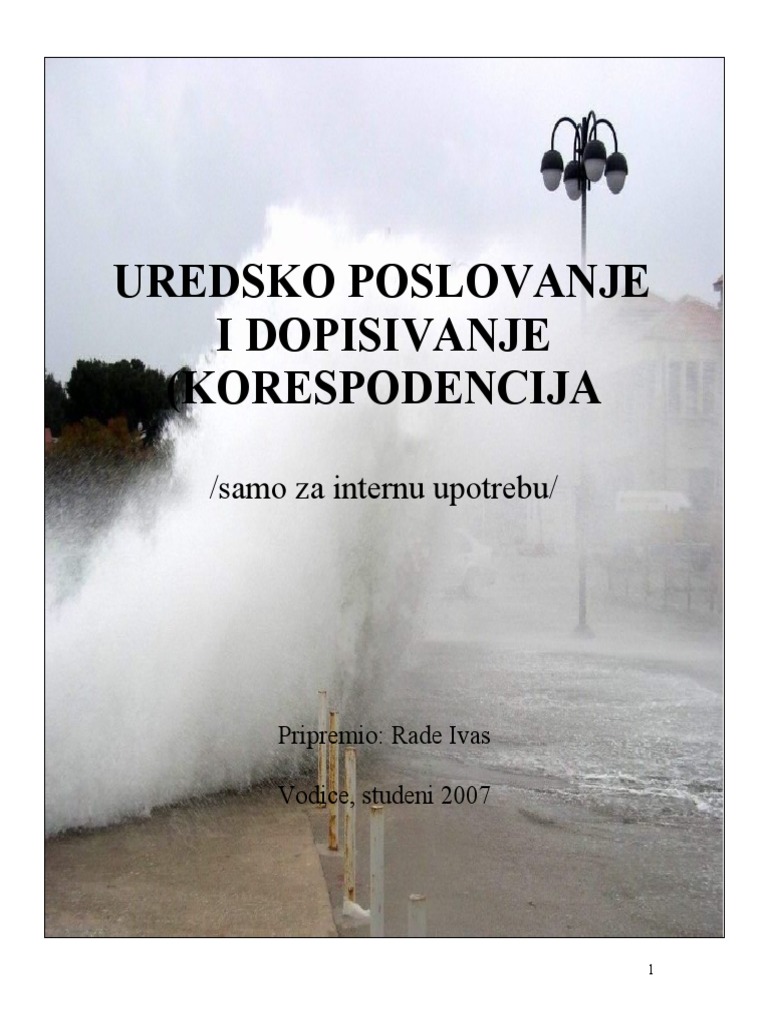 Uredsko Poslovanje | PDF