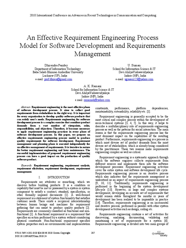 An Effective Requirement Engineering Process Model For Software ...