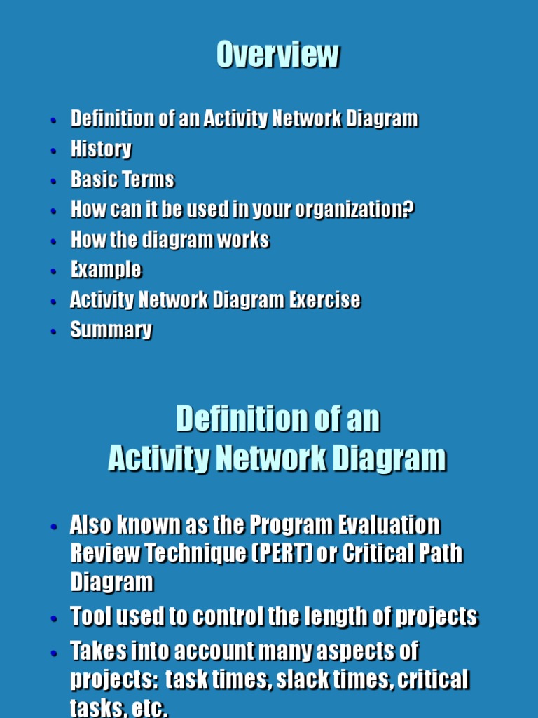 Activity Network Diagram | PDF | Applied Mathematics | Analysis