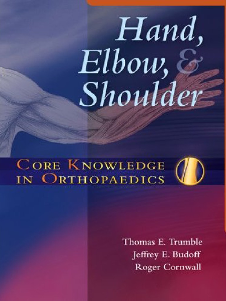 Hand, Elbow, Shoulder | PDF | Anatomical Terms Of Motion | Thumb