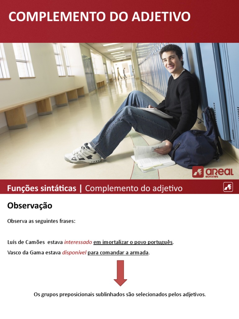 Complemento Do Adjetivo | PDF | Portugal