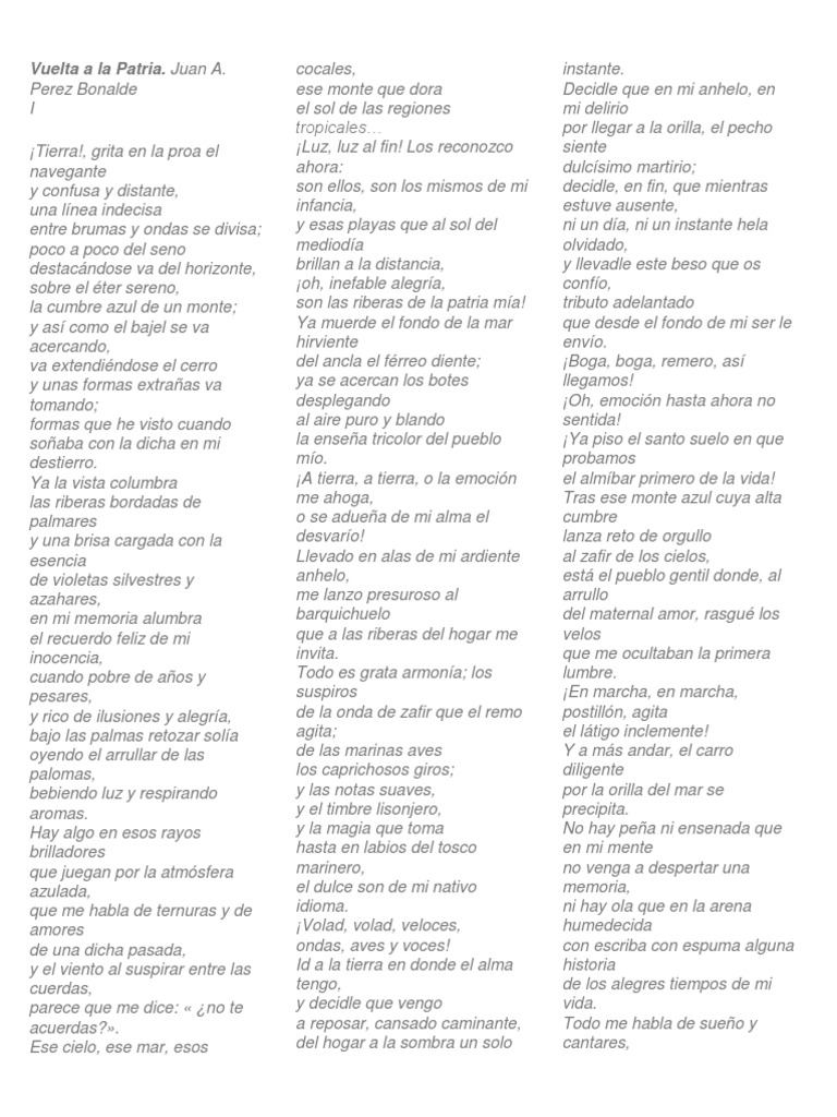 Poemas Educacion Venezuela | PDF | Naturaleza