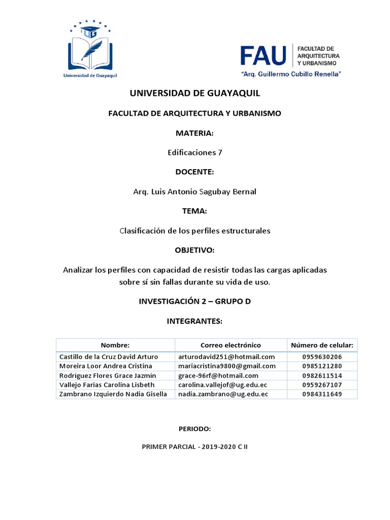 Clasificación de Perfiles Estructurales | PDF | Acero | Aluminio