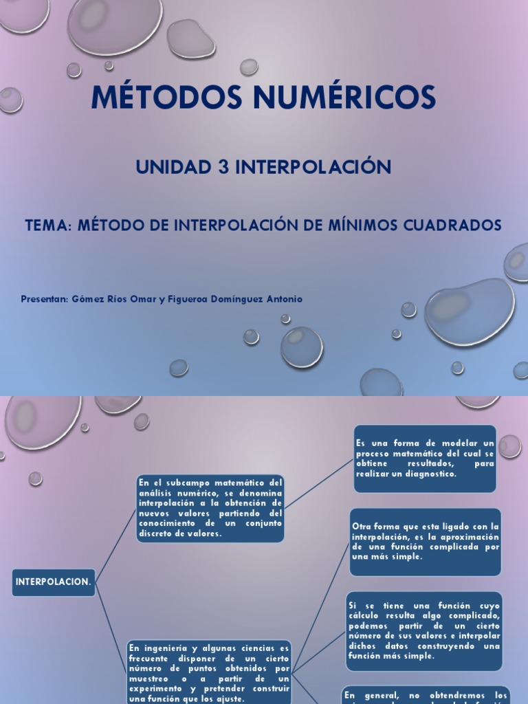 Métodos Numéricos | Descargar gratis PDF | Interpolación | Matemáticas ... Métodos Numéricos | Descargar gratis PDF | Interpolación | Matemáticas ...