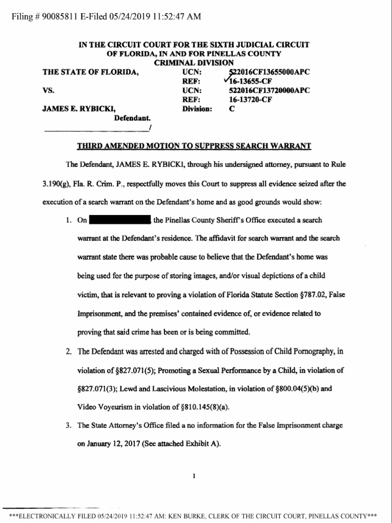 Motion To Suppress | PDF | Probable Cause | Search Warrant