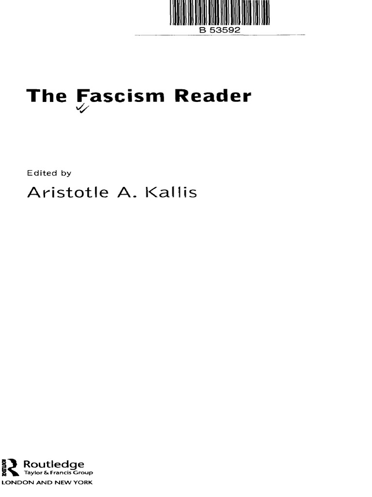 The Fascism | PDF | Fascism | Nazi Germany