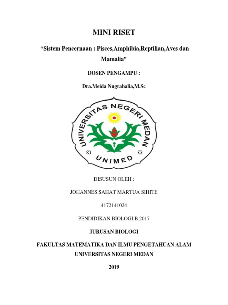 MINI RISET Struktur Hewan | PDF