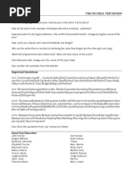 Act 3 Courtroom Drama in The Crucible | PDF