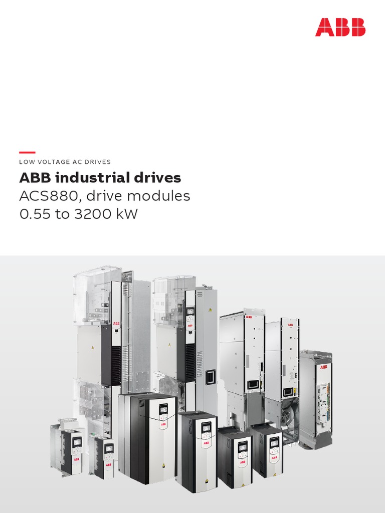 ACS880 Drive Modules Catalog 3AUA0000115038 en Rev K | Programmable ...