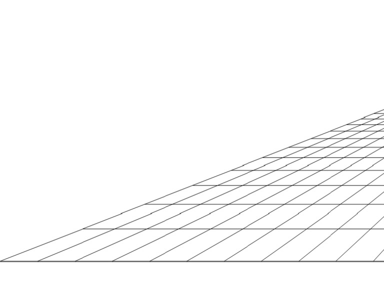 One Point Perspective Grid (Drawing Template) | PDF