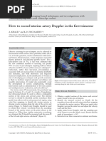 NZ Obstetric Doppler Guidelines 2014 | PDF | Medical Ultrasound ...