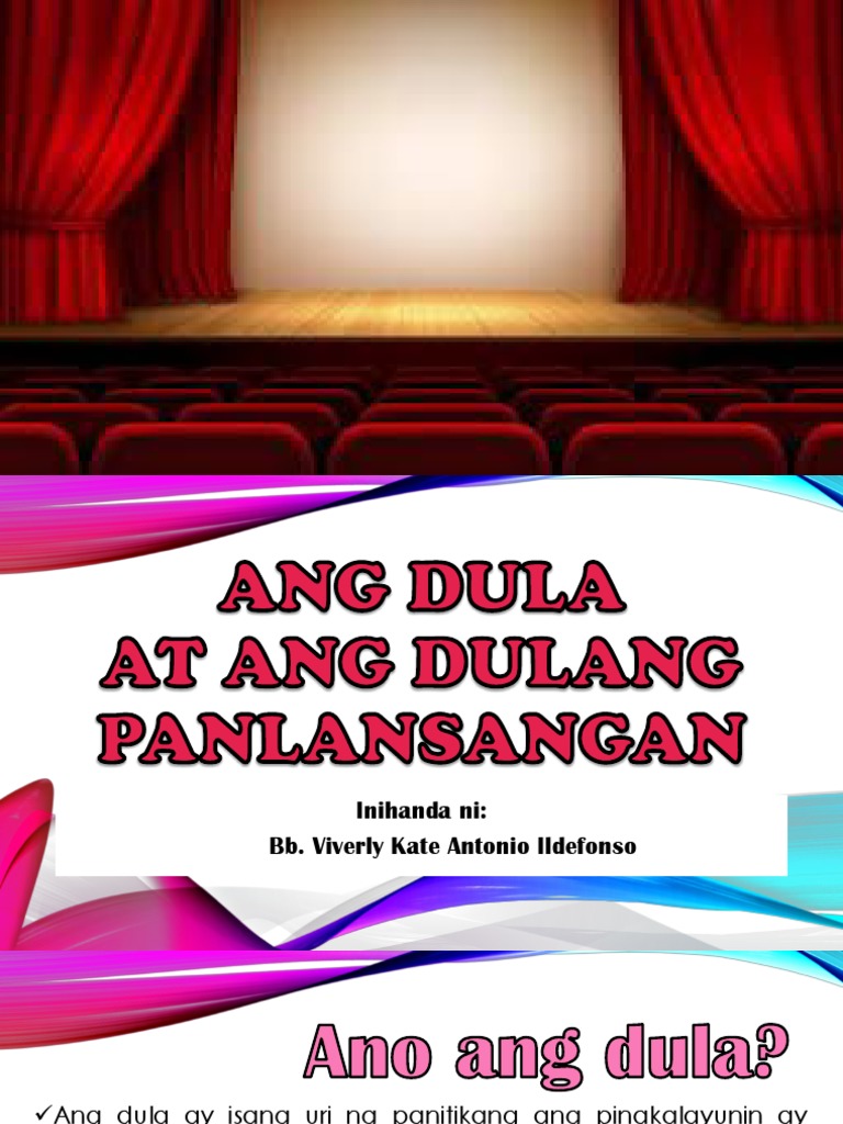 Ang Dula | PDF