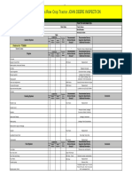 Truck PM Inspection and Maintenance Checklist | PDF | Steering | Tire