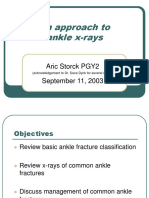 Normal Ankle X-Ray Interpretation Guide | PDF | Ankle | Musculoskeletal ...