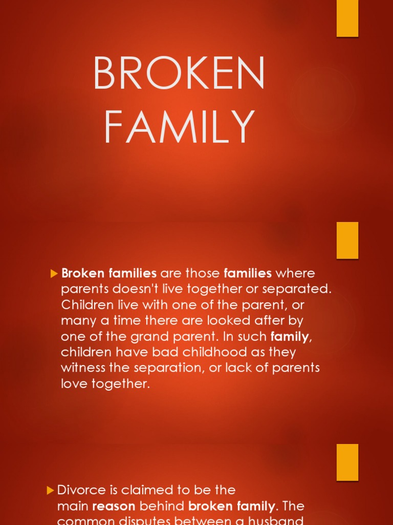 Broken Family | PDF