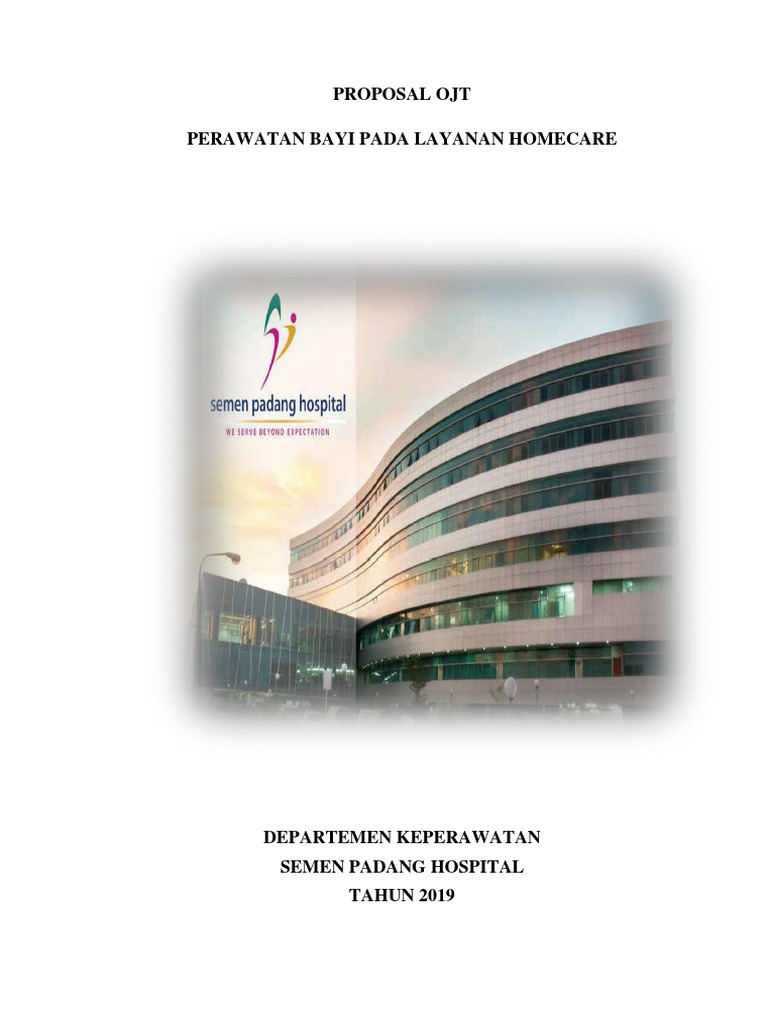 Proposal OJT Perawatan Bayi Pada Layanan Homecare | PDF