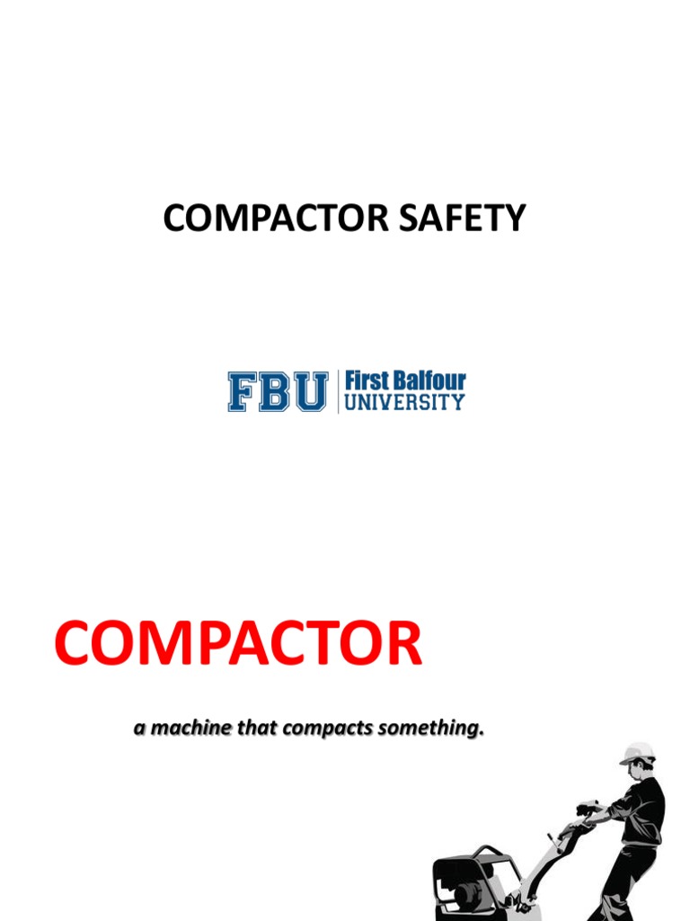 Compactor Safety | PDF | Internal Combustion Engine | Throttle