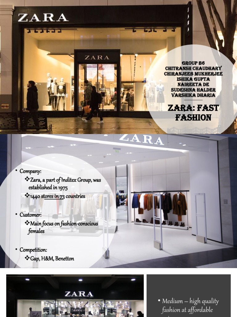 ZARA Case Study | PDF | Retail | Fashion