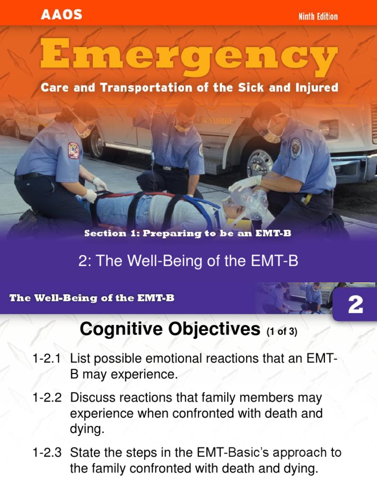 2 Wellbeing of The Emt B 1 | PDF | Infection | Labour Relations