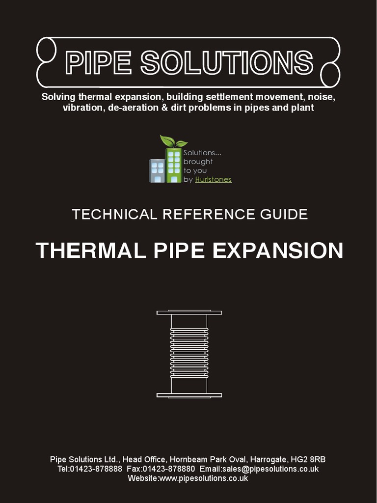 Pipe Expansion | PDF | Thermal Expansion | Pipe (Fluid Conveyance)