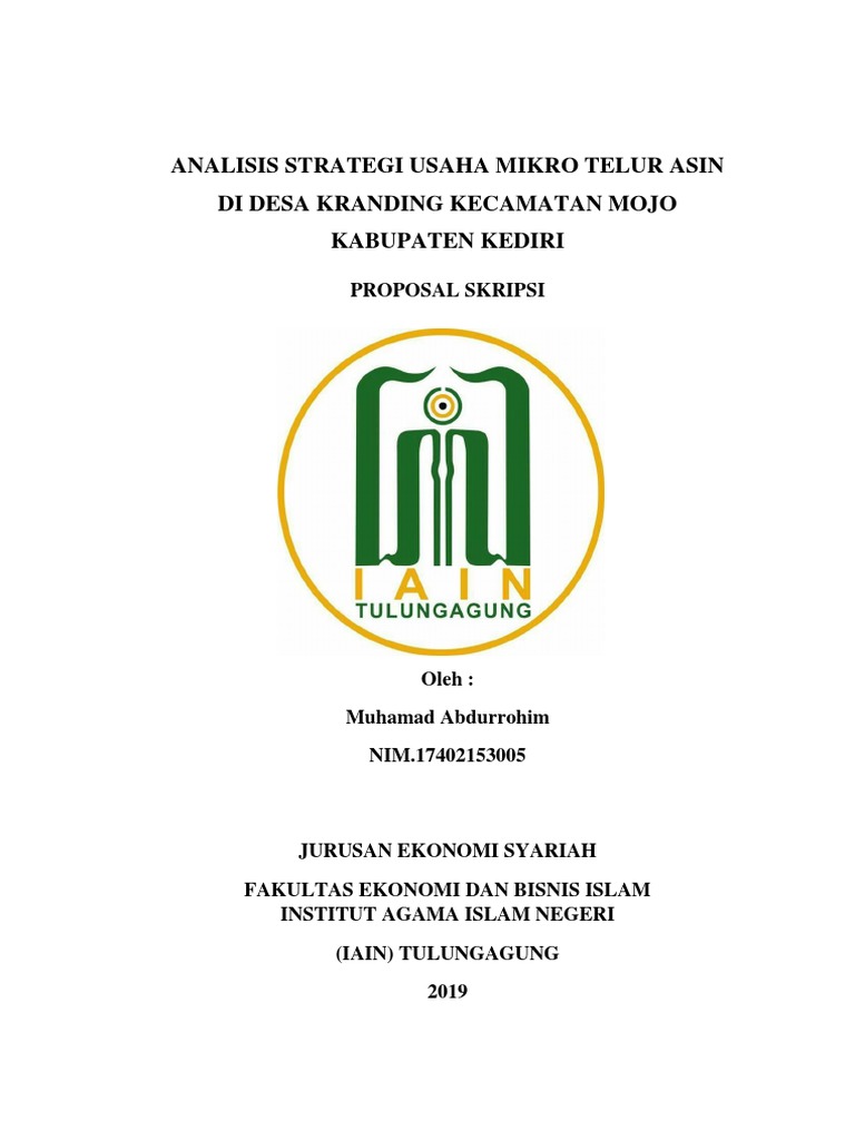 Proposal Analisis SWOT Gel. 3 | PDF