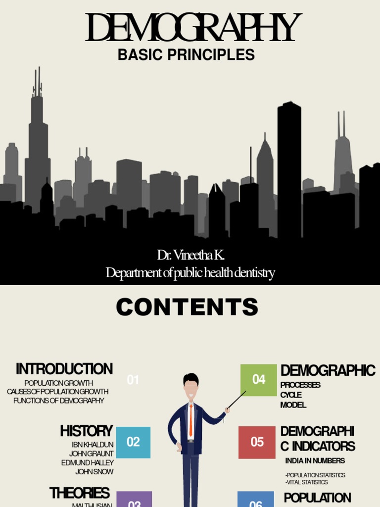 Demography: Basic Principles | PDF | Demography | Total Fertility Rate