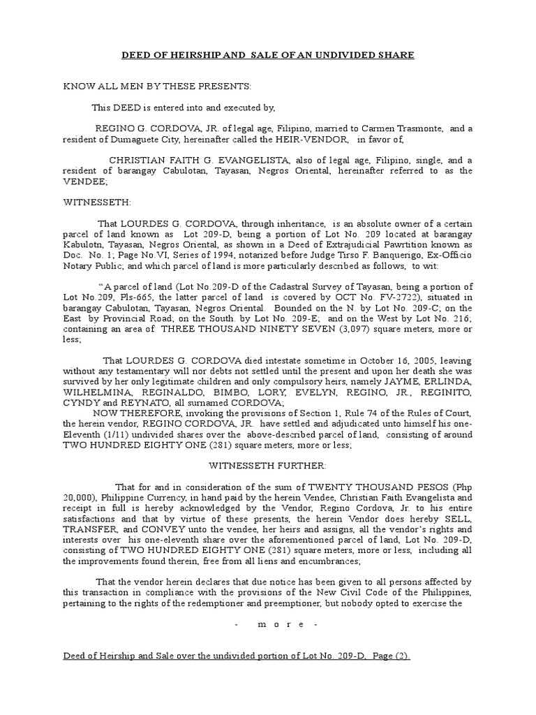 Ready To Print | PDF | Legal Documents | Property