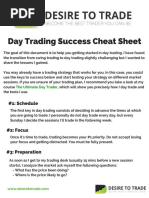Swing Trading Checklist | PDF | Market Trend | Securities (Finance)