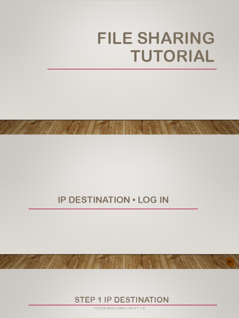 Filesharing Tutorial | PDF